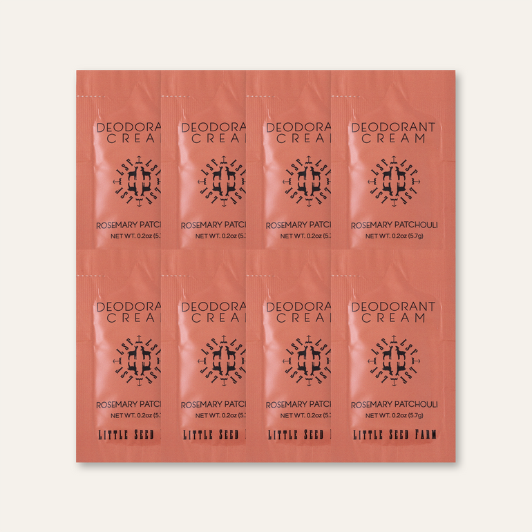 Travel Size Natural Deodorant - Variety Pouch Sample Pack – Little Seed ...