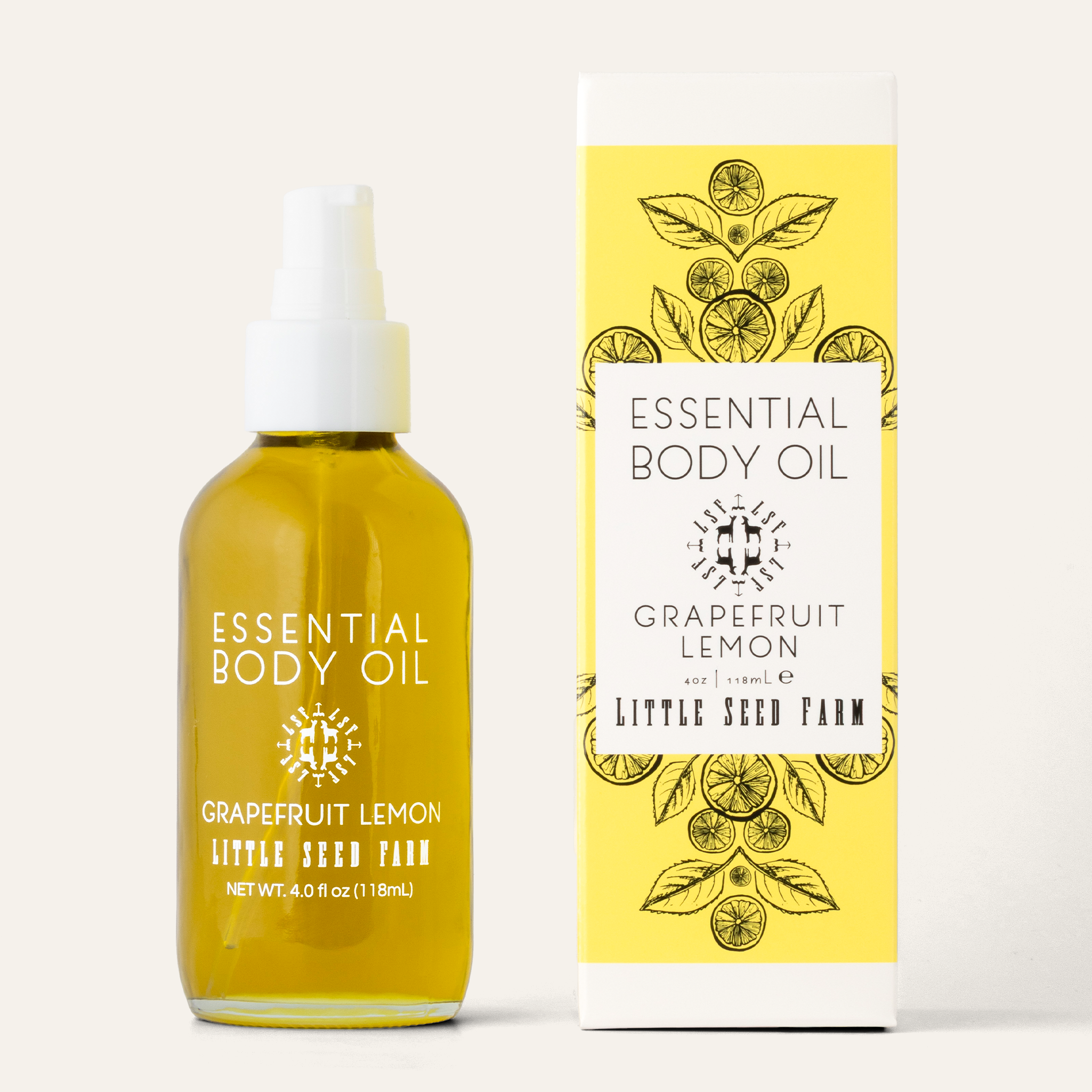 Grapefruit Lemon Body Oil – Little Seed Farm